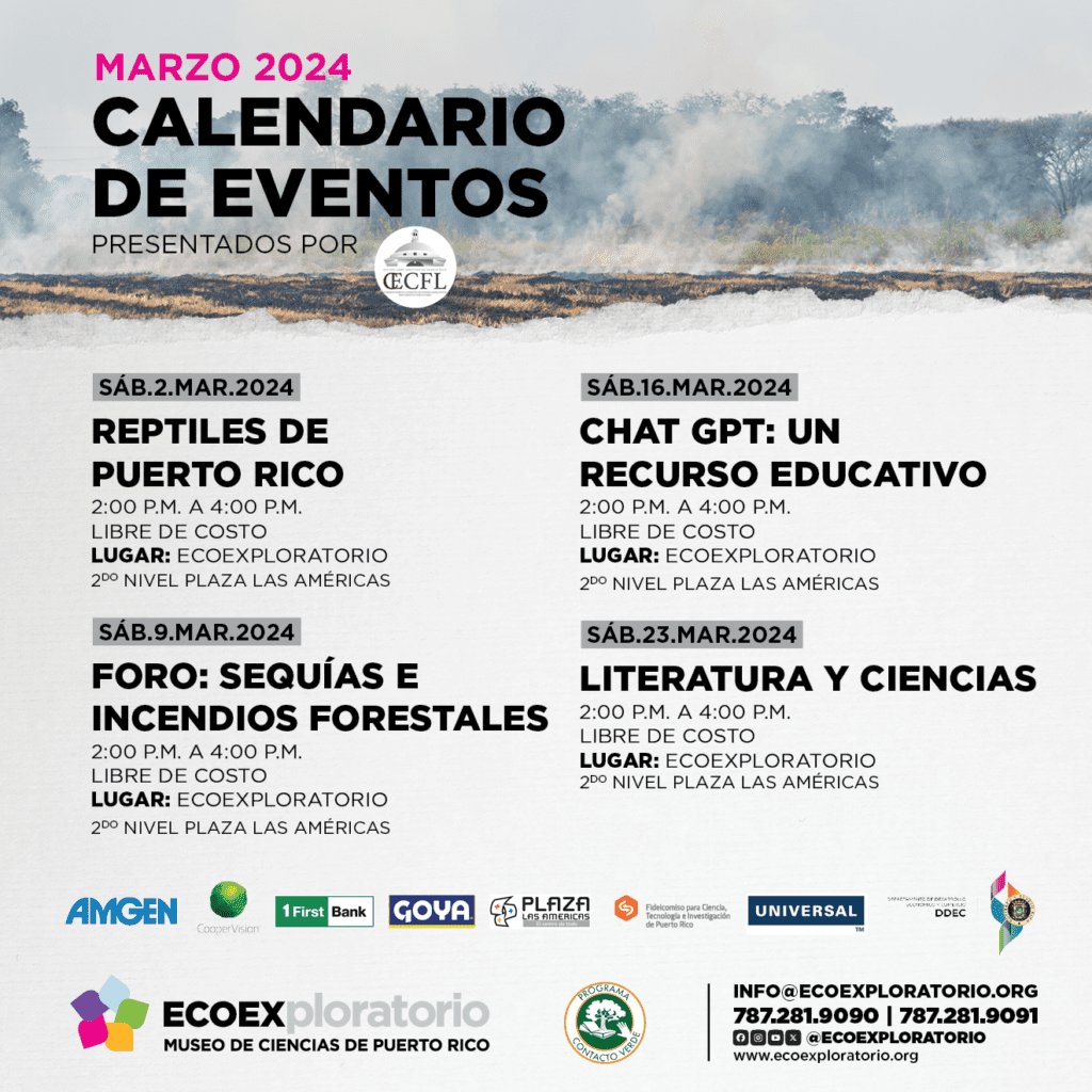 Novedades - EcoExploratorio: Museo de Ciencias de Puerto Rico