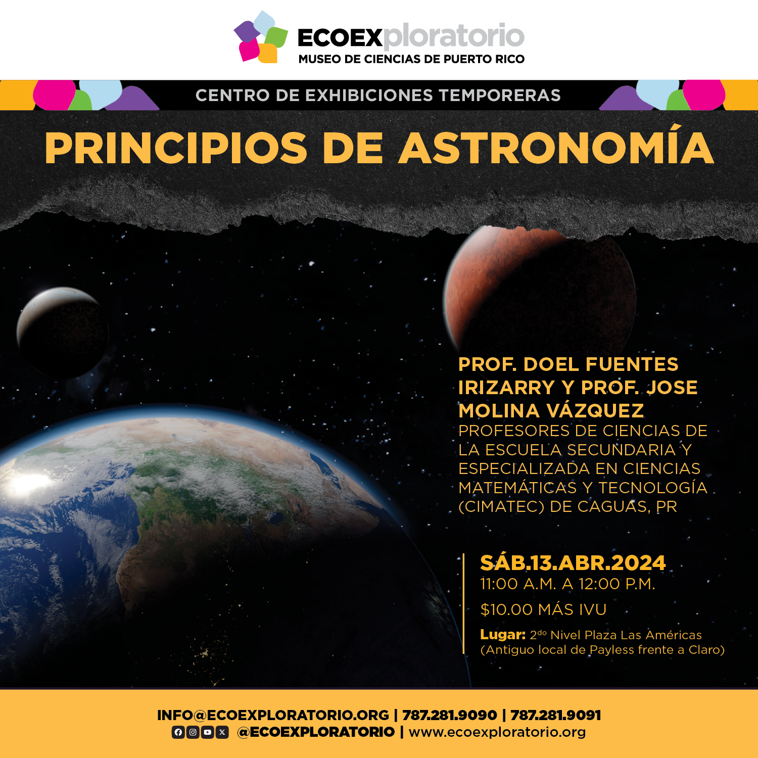 Novedades - EcoExploratorio: Museo de Ciencias de Puerto Rico